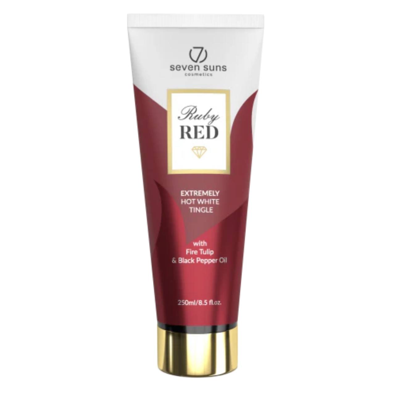 7Suns Ruby Red Tingle Tanning Lotion 250ml - Premium Tanning Lotion ...